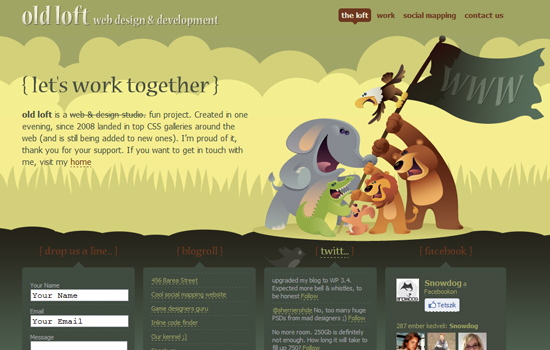 Creative Uses of Mascots in Website Design