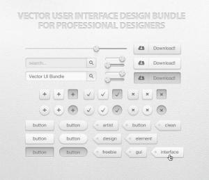 10 Free Vector UI elements
