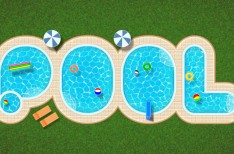 How Create a Pool Text Effect in Adobe Illustrator - Vectorgraphit - Blog
