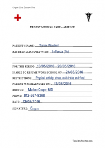 5 Doctor's Note Templates - Vectorgraphit - Blog