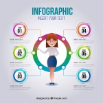 Free Download: Realistic Infographic Elements - Vectorgraphit - Blog