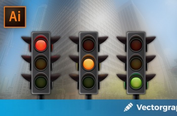 Create a Set of Traffic Lights in Adobe Illustrator - Vectorgraphit - Blog