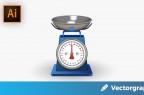 Learn to create a Realistic Kitchen Scale in Adobe Illustrator ...