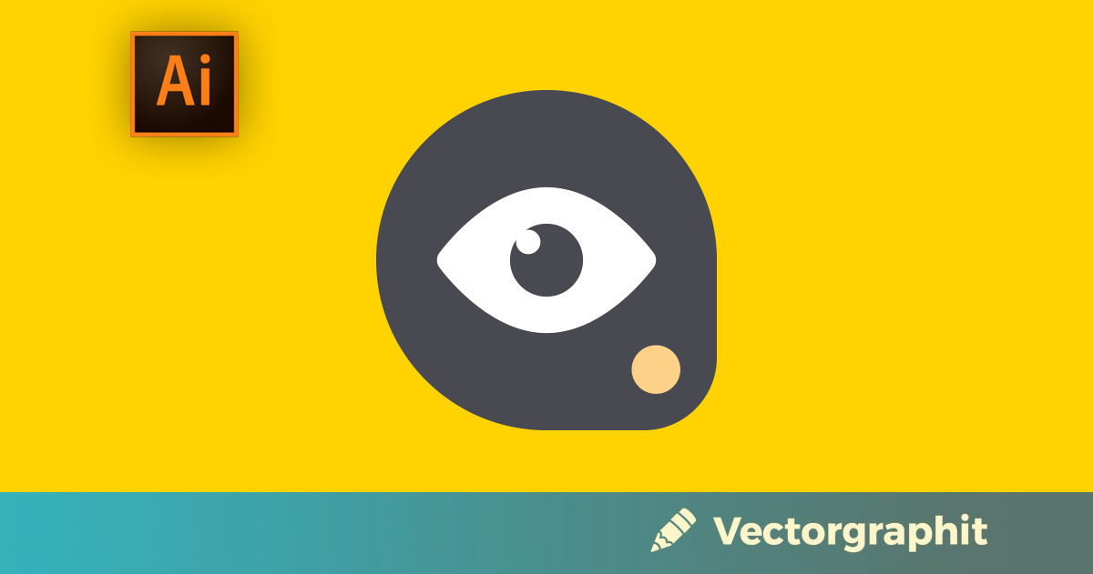 How to create a Visibility Icon in Adobe Illustrator? - Vectorgraphit ...